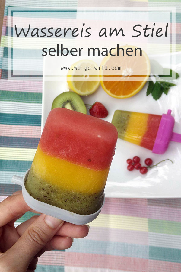 Wassereis selber machen: 7 fruchtige Rezepte mit Anleitung