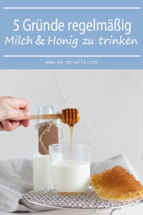 Warum warme Milch mit Honig so gesund ist - WE GO WILD