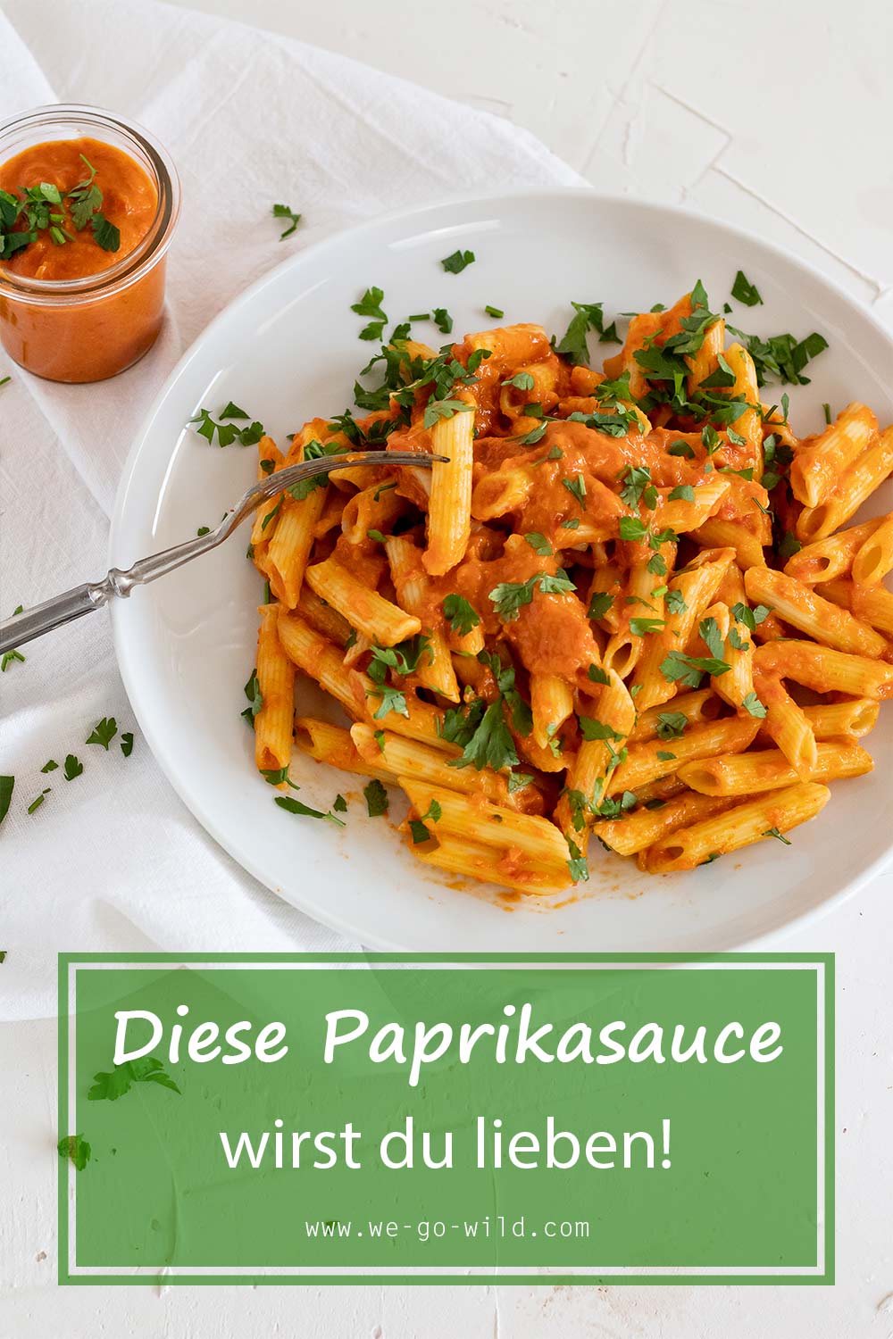 Paprikasauce vegan, schnell und mega lecker!