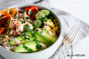 Bowl mit Avocado: Schnell, einfach und mega lecker!